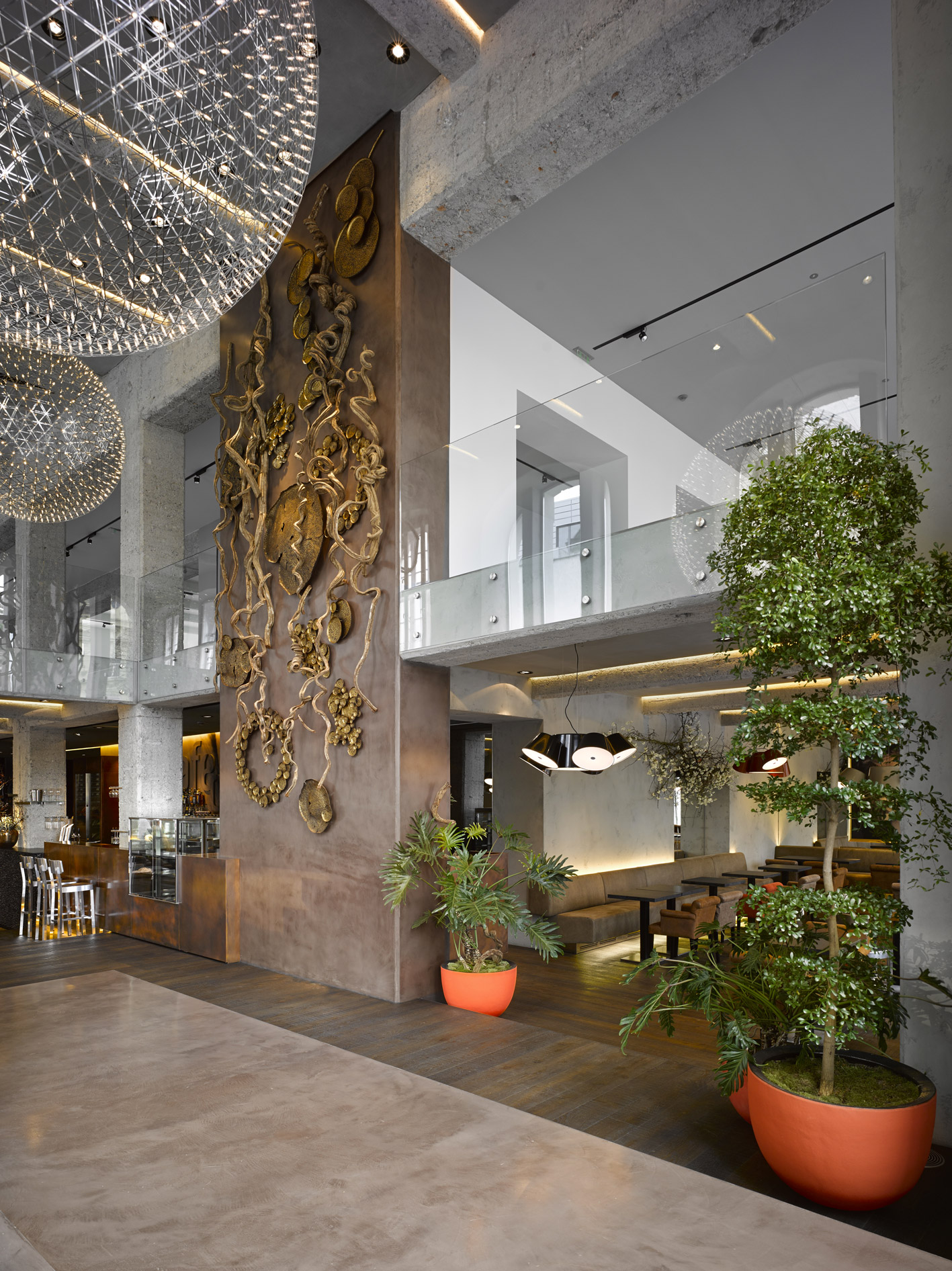 Café New One: microtopping between vintage and modern design - Ideal Work