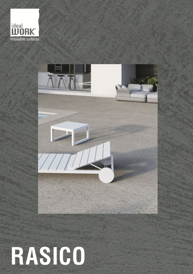 Rasico - Idealwork: concrete finishes for internal and external use