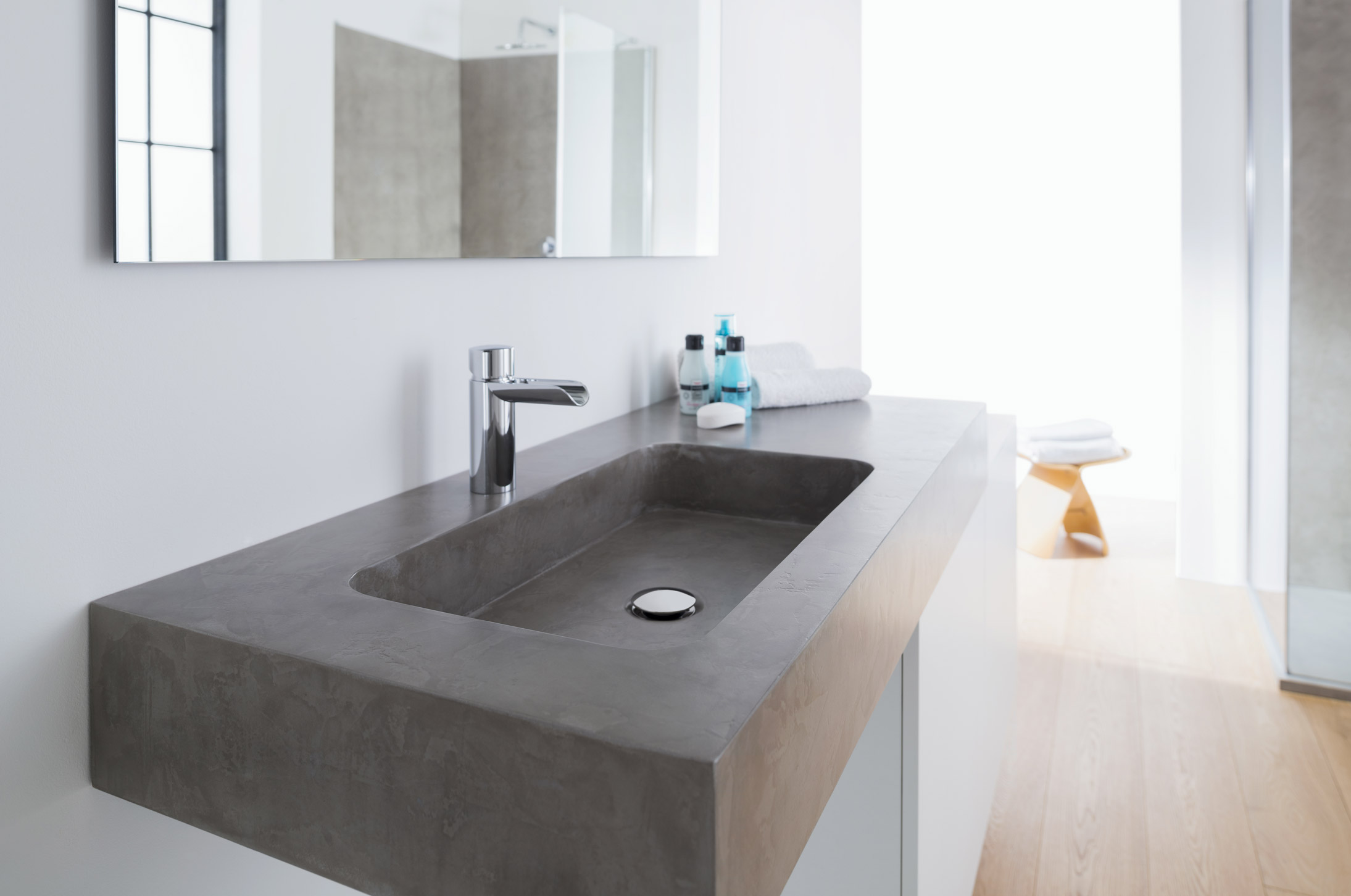 Bathroom elements - Idealwork: concrete finishes for internal and ...