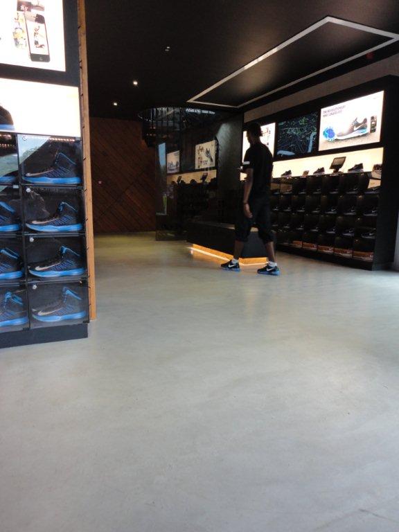 Nike store in London - Idealwork: concrete finishes for internal and ...