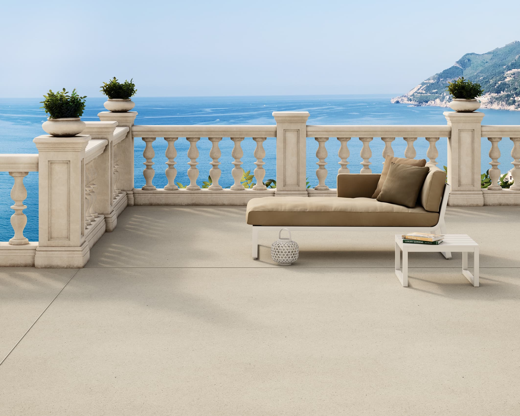 Terrace On The Sea - Idealwork: concrete finishes for internal and ...