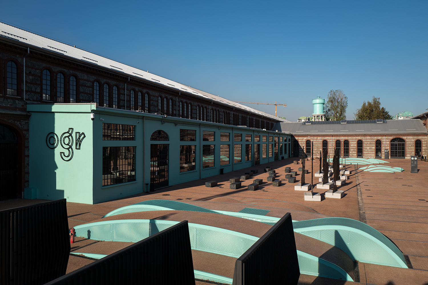 OGR Torino - Idealwork: concrete finishes for internal and external use