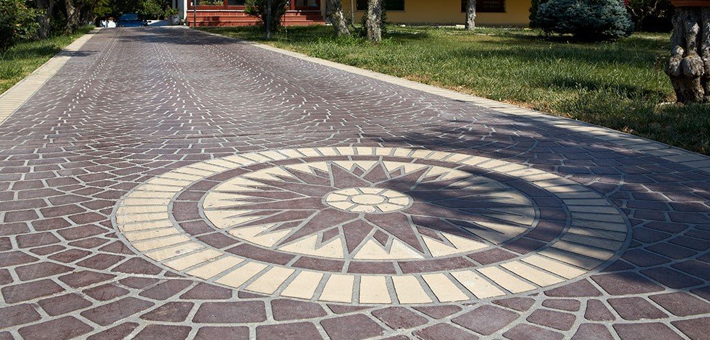 Stenciltop Floor Ideal Work - Renovating and beautifying existing slabs