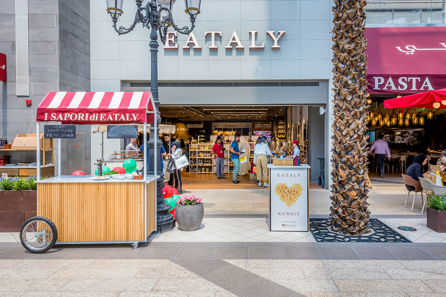 Eataly in Kuwait - Idealwork: concrete finishes for internal and ...