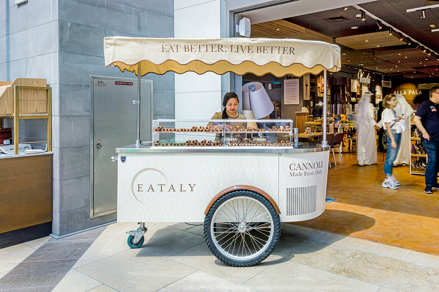 Eataly in Kuwait - Idealwork: concrete finishes for internal and ...