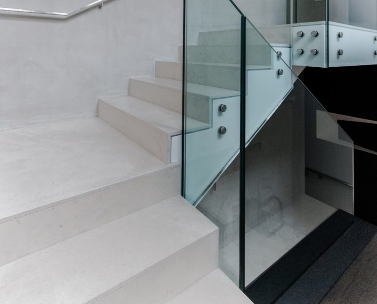Microcement stairs - Idealwork: concrete finishes for internal and ...