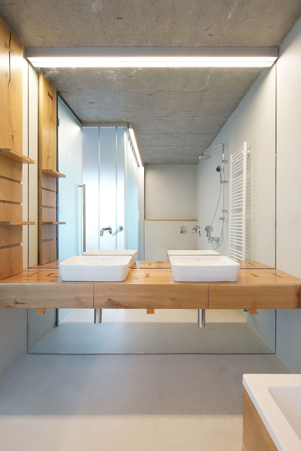 Microcement bathroom | Ideal Work - Floors and Wall tiles