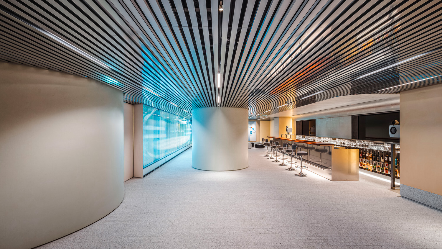 The Shilla Hotel - GENESIS Lounge - Idealwork: concrete finishes for ...