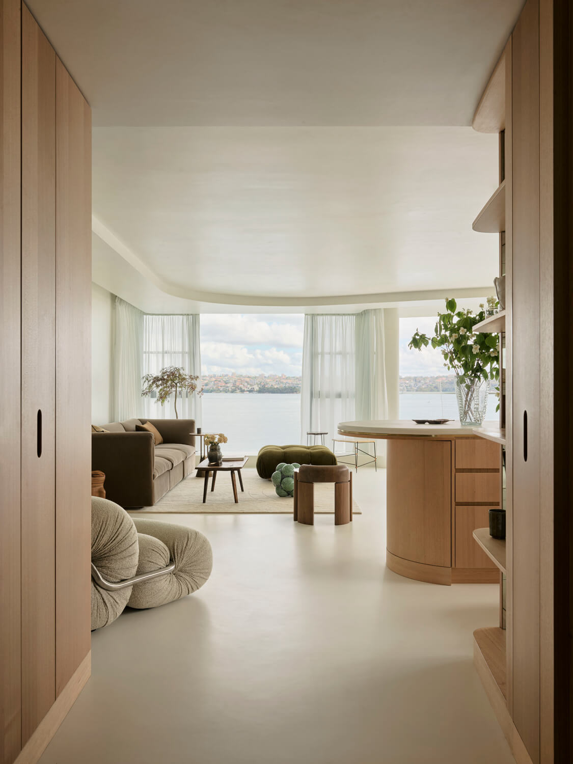 Darling Point Apartment - Idealwork: concrete finishes for internal and ...