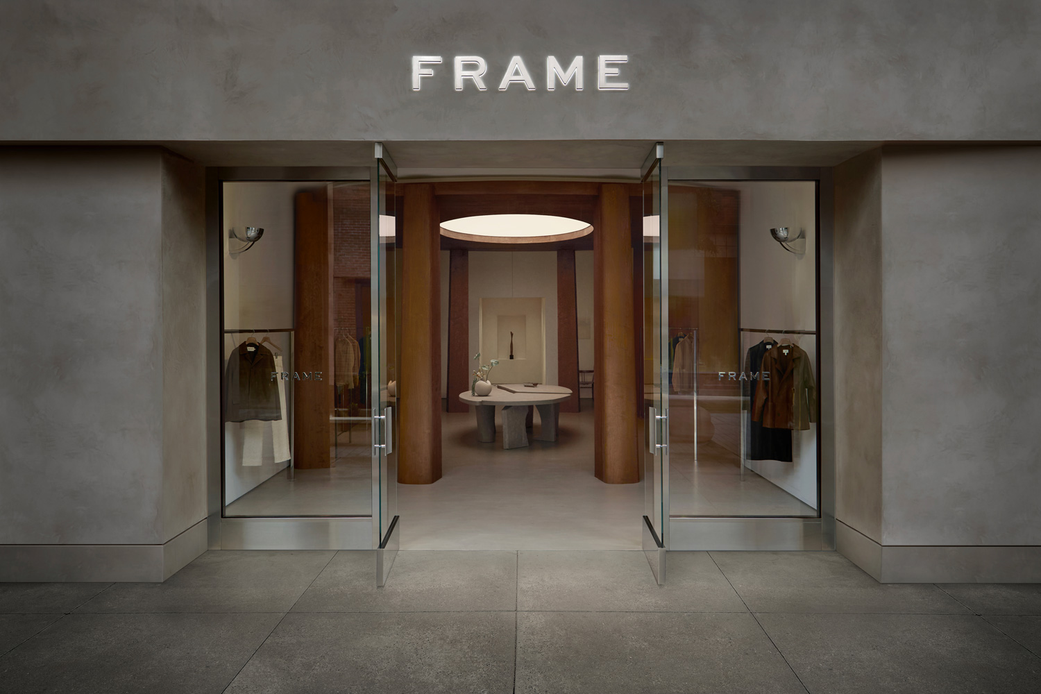 Frame Store - Idealwork: concrete finishes for internal and external use