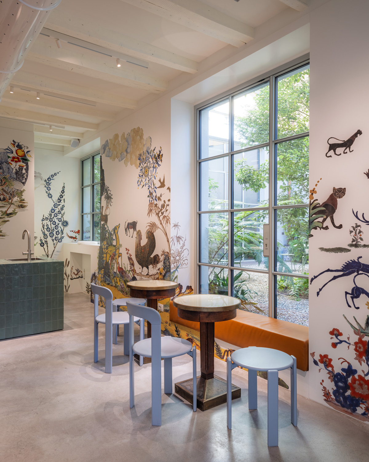Fondazione Officine Saffi in Milan - Idealwork: concrete finishes for ...